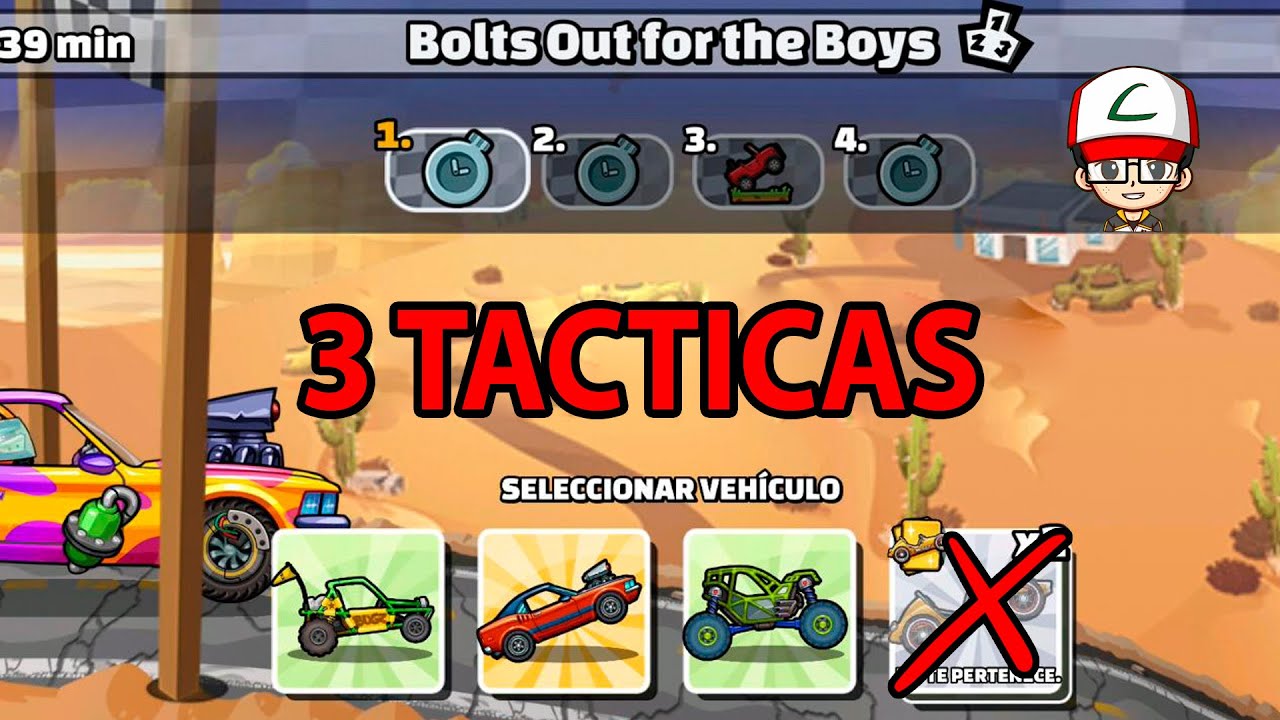 😱 - Hill Climb Racing 2 - Evento de Equipo - Bolts Out For The Boys ...