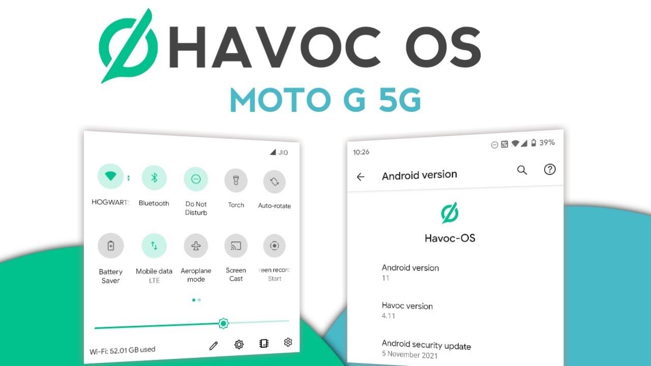 Havoc OS on MOTO G 5G / Motorola One 5G Ace Android 11 Custom ROM ...