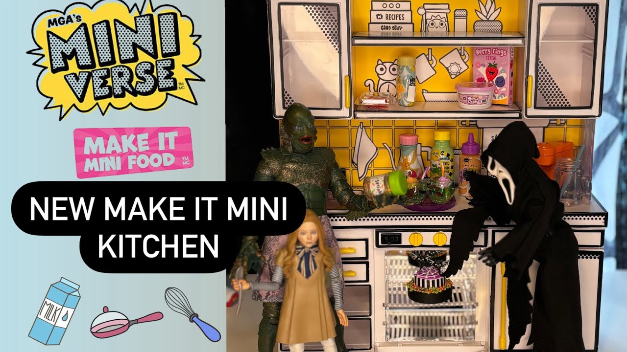 MGA Miniverse NEW Make It Mini Kitchen review! - YouTube