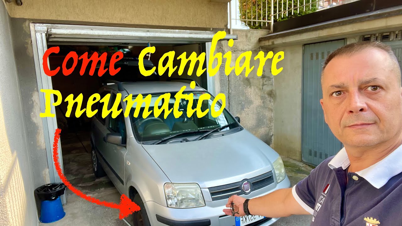 COME CAMBIARE UN PNEUMATICO BUCATO - YouTube