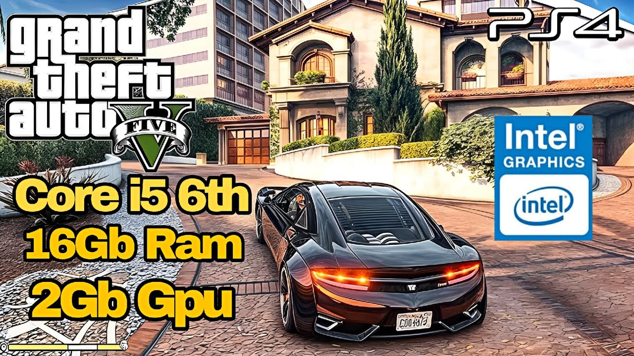 GTA 5 | Core i5 6th gen | 16gb ram | with 2gb Grafics card - YouTube