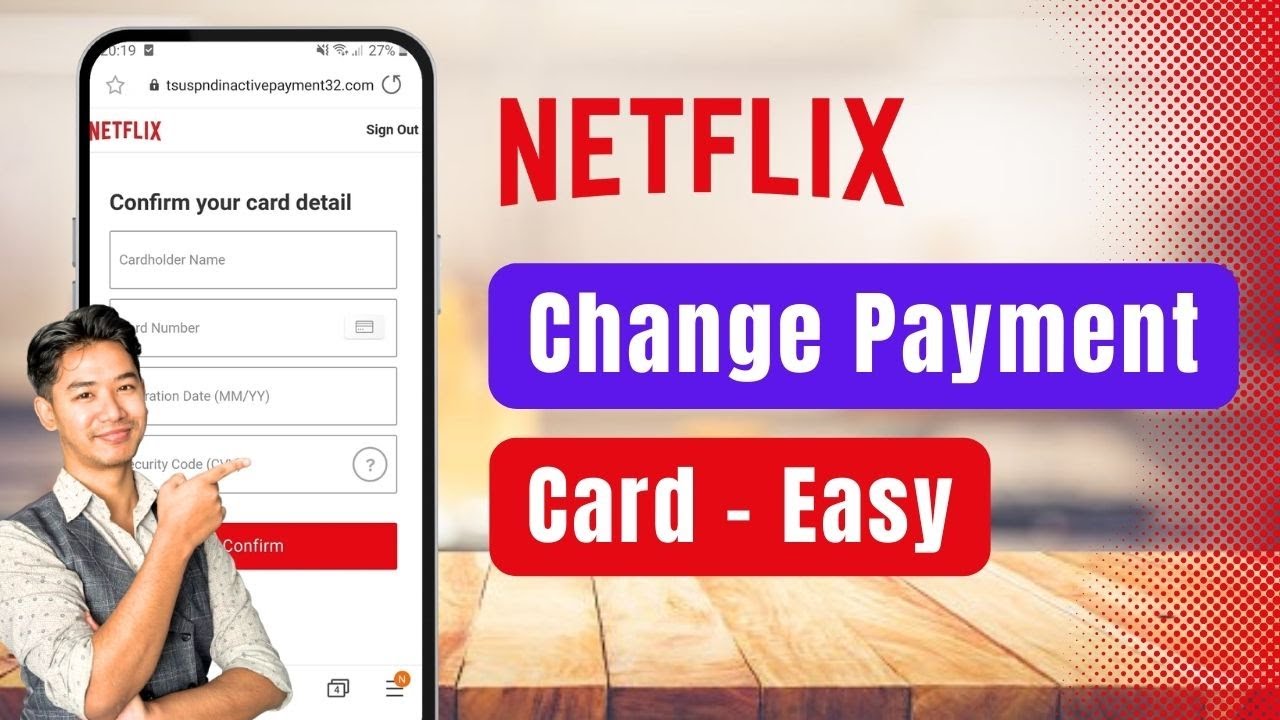 How to Change Payment Card on Netflix ! - YouTube