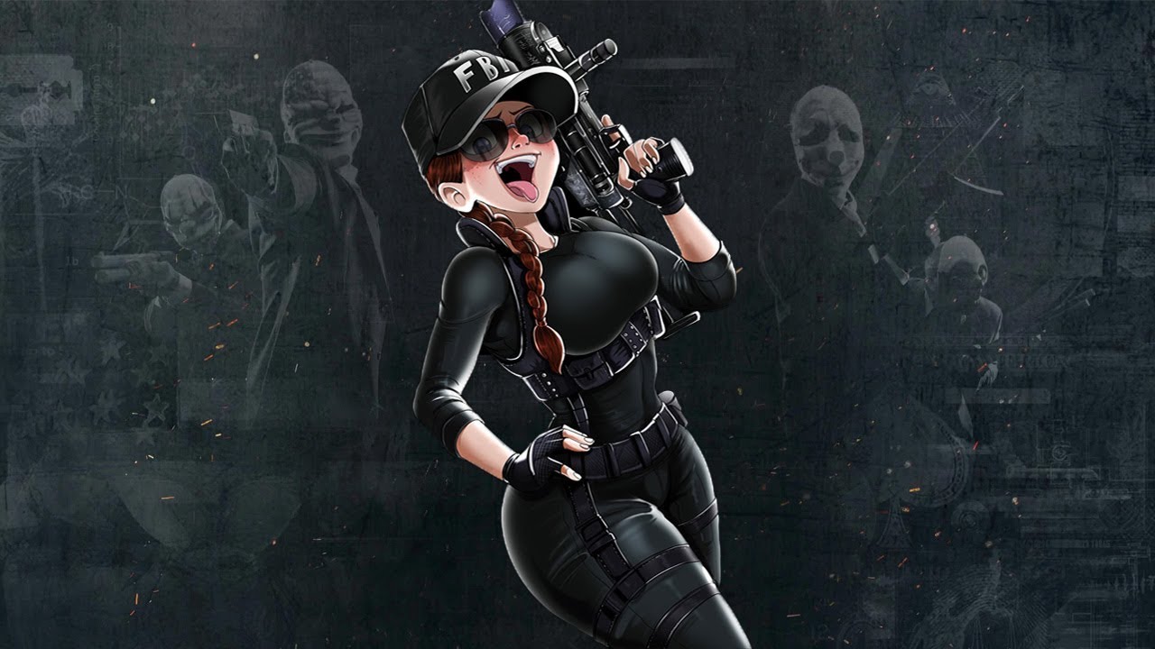 Payday 2 - R6S Ash Build - YouTube