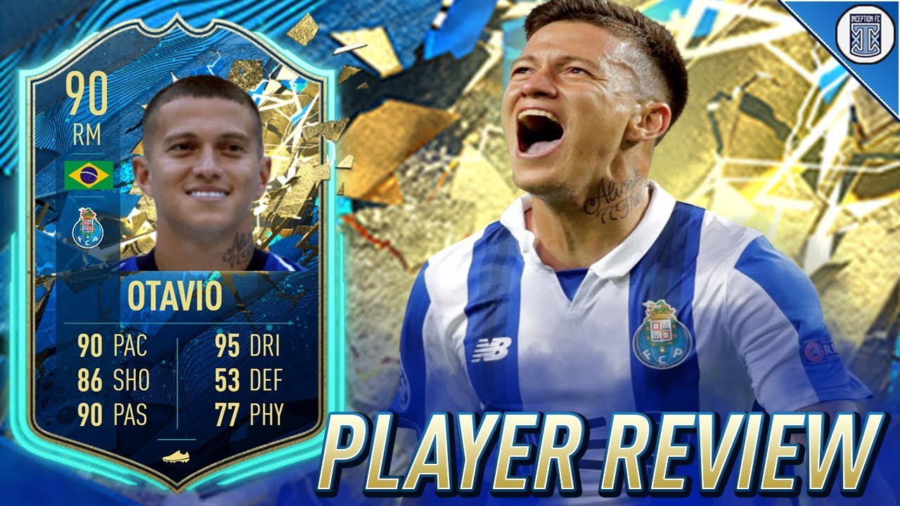 90 TEAM OF THE SEASON SO FAR OTAVIO PLAYER REVIEW! TOTSSF OTAVIO - FIFA ...