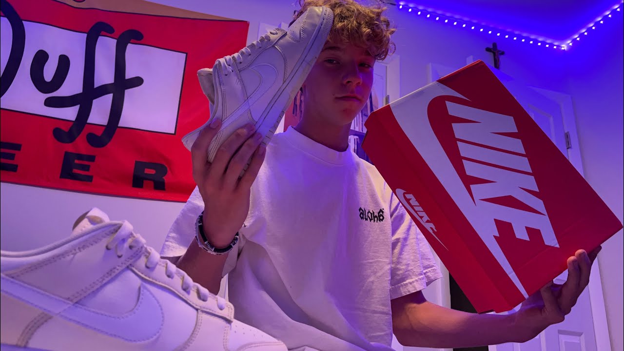 Nike dunk low (Coconut Milk Colorway) BEST SUMMER SNEAKER!!! ON FOOT ...