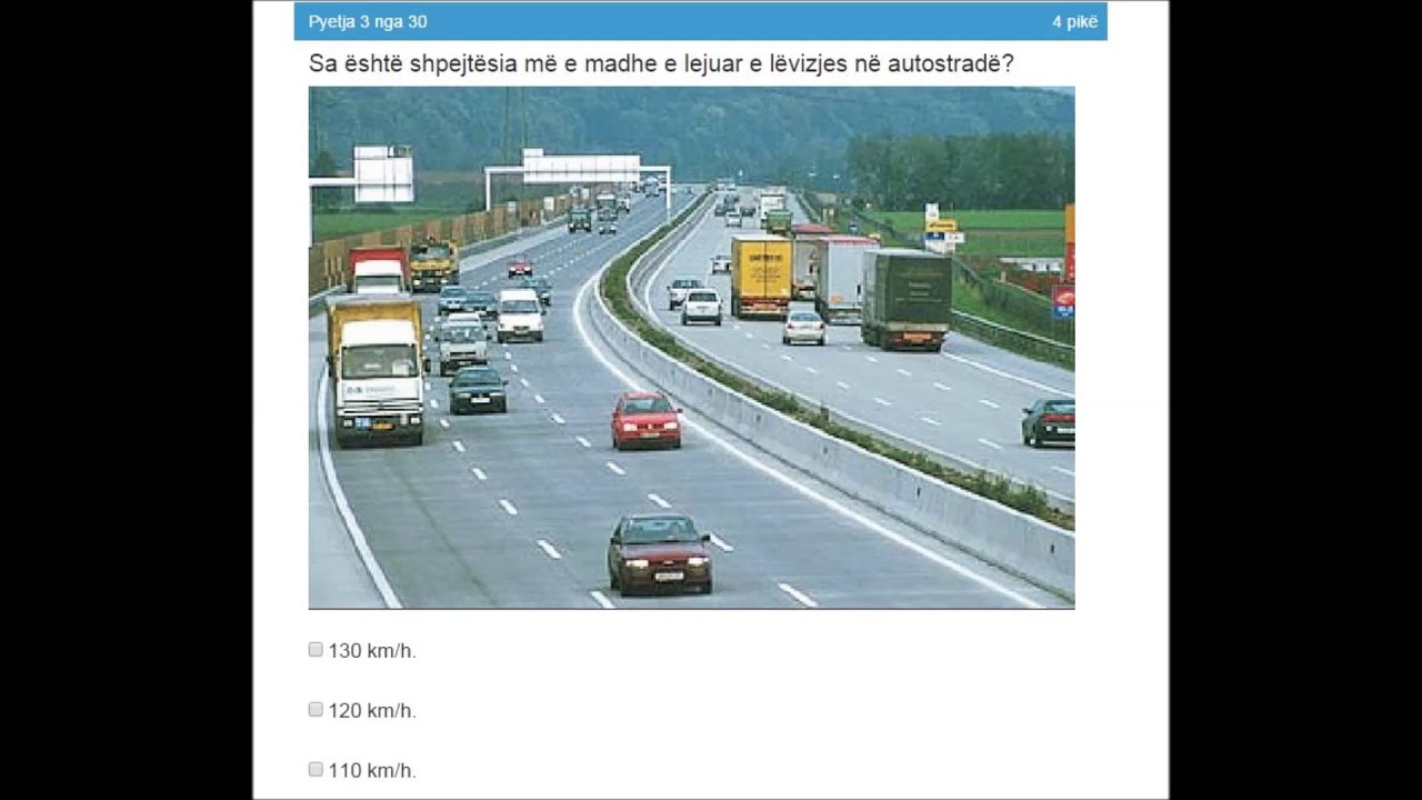 AutoShkolla - Testi 3 (Pyetje Përgjigjëje),Për Kosovë - YouTube