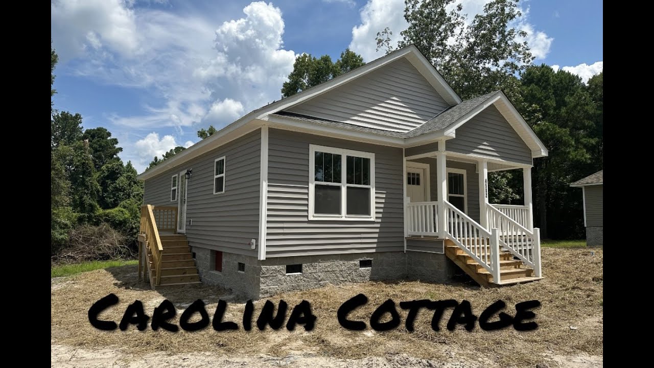 ULTIMATE TWO BEDROOM COTTAGE! MODULAR HOME: CAROLINA COTTAGE. - YouTube