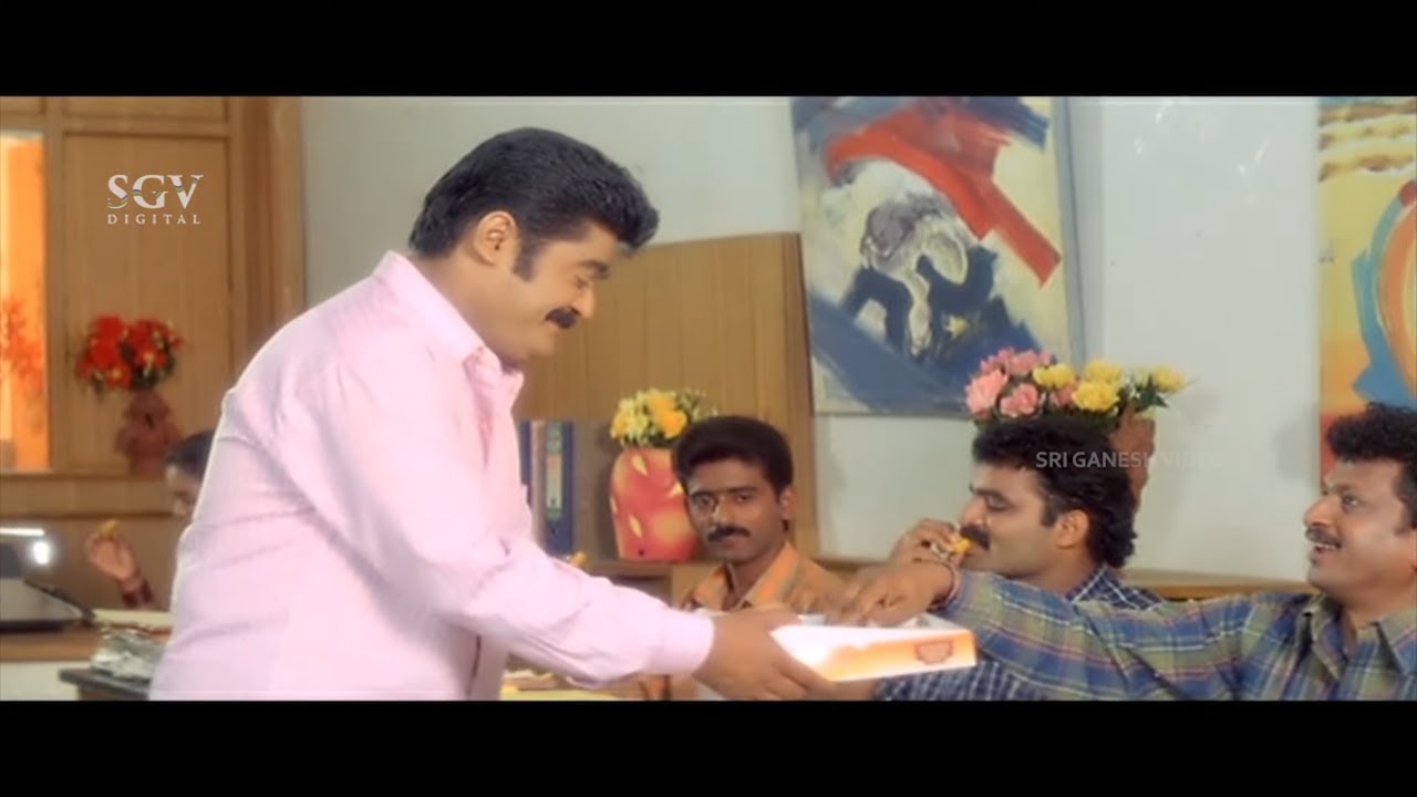 ಫ್ರಿಡ್ಜ್ ಸುಟ್ಟುಹೋಗಿರುವ ಕಾರಣಕ್ಕೆ ಆಫೀಸಿಗೆ ಸ್ವೀಟ್ ಕೊಟ್ಟ ಜಗ್ಗೇಶ್ | Dudde ...