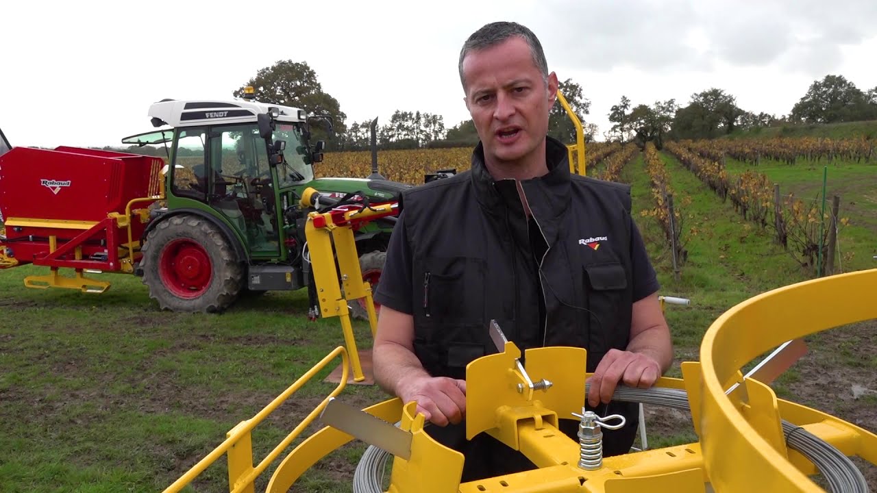 RABAUD : Plain wire unwinding machine : DEROULMATIC PX - YouTube