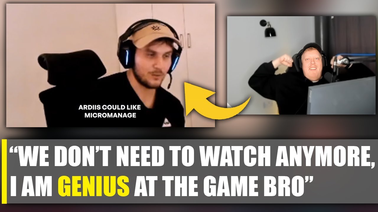 Ardiis Reacts to His Ex NAVI Coach Doombros Glazing Him - YouTube