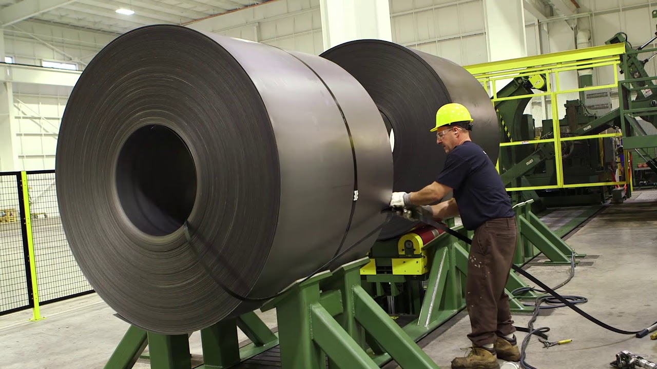 EPS Coil Lines in Operation - YouTube