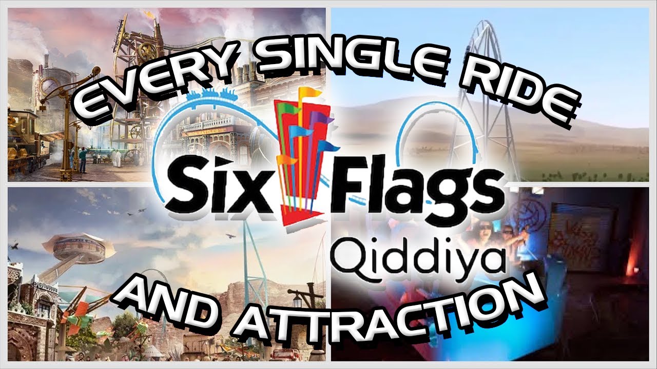 ALL Rides & Attraction at to Six Flags Qiddiya City - YouTube