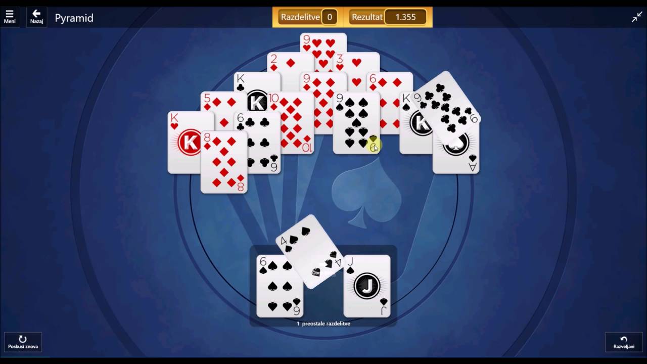 Microsoft Solitaire Collection - Pyramid June 13 2016 - YouTube