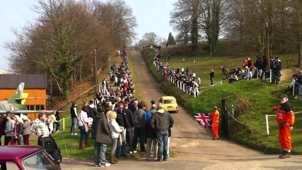 Mini Hill Climb at Brooklands Museum UK - YouTube