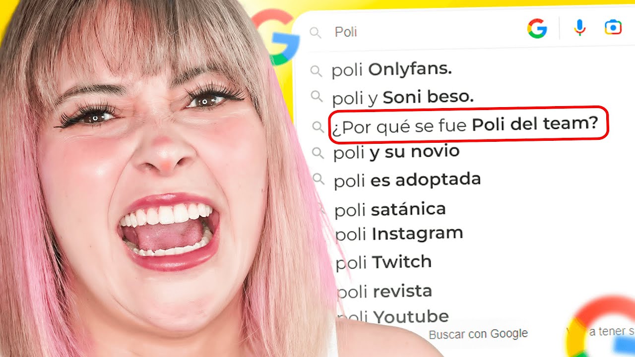 ¿Tengo ONLYF4N5? Me GOOGLEÉ A MI MISMA y morí del CRINGE - @POLI - YouTube