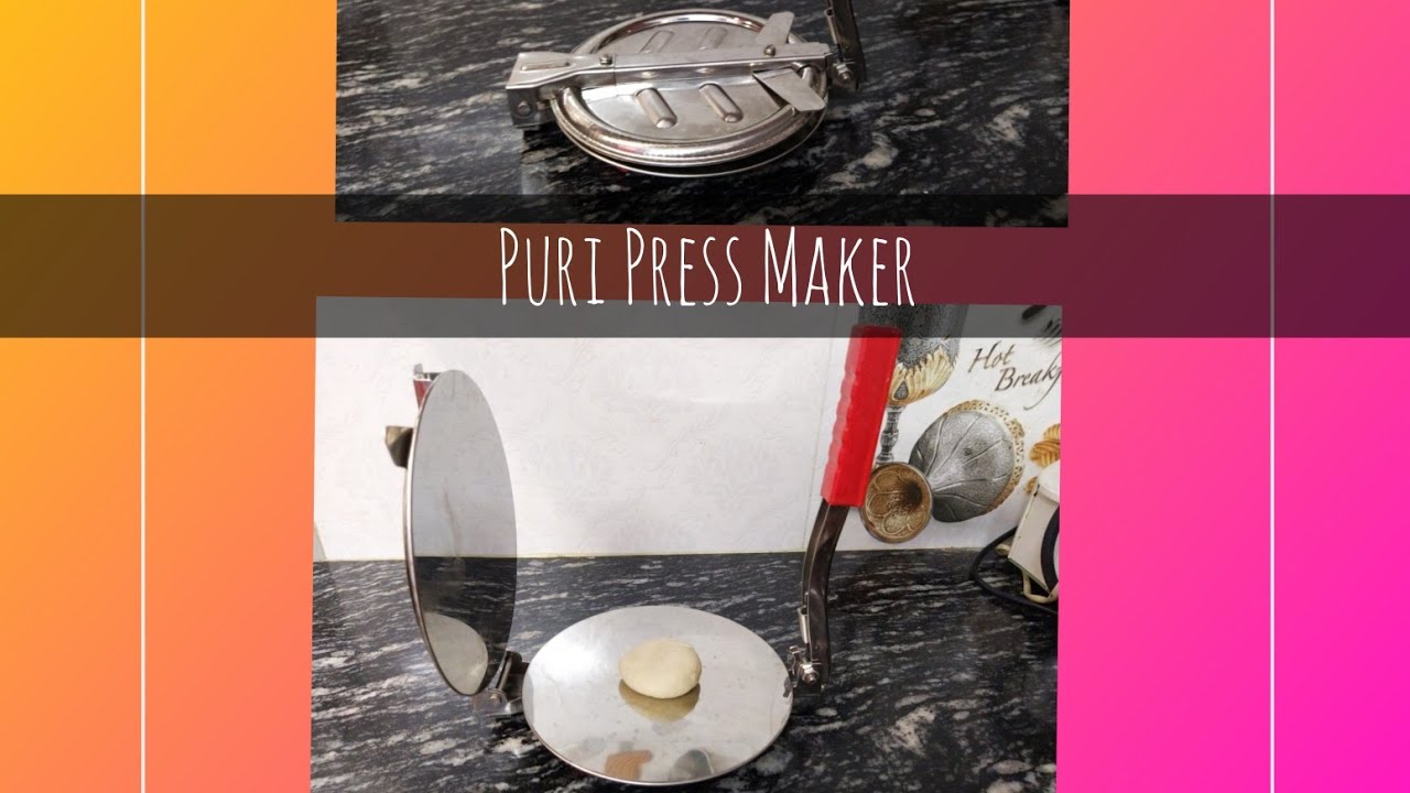 Stainless Steel Puri Press Maker | Honest Review - YouTube