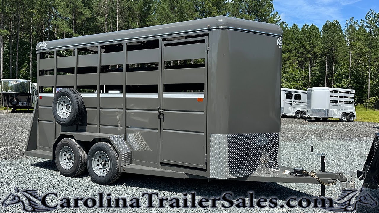 New 2025 Valley Stock 26816 Bumper Pull Trailer - 7'6" Tall ...