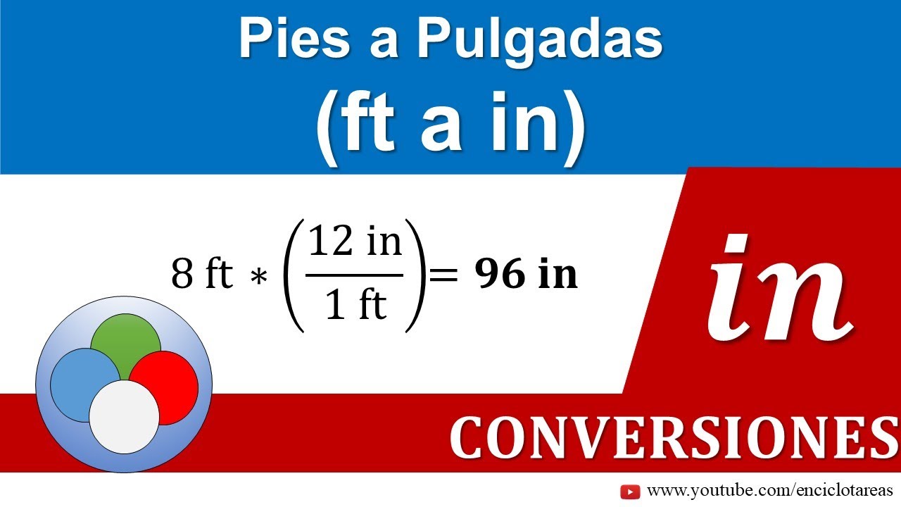 Pies a Pulgadas (ft a in) - Parte 3 - YouTube