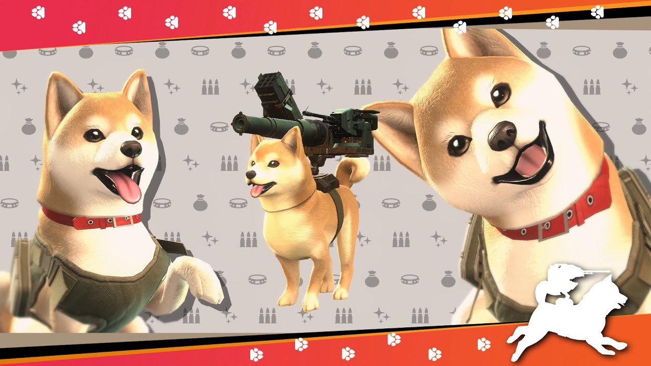 【METAL DOGS】A Very Good Boy Doge With Turret On The Back - YouTube