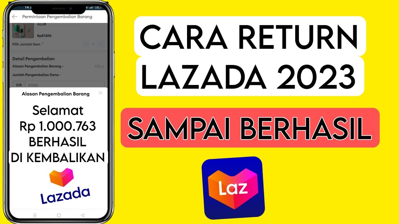 full Cara return paket Lazada sampai uang di kembalikan - YouTube