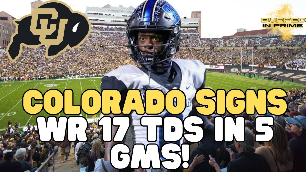 Game Changer: 4-Star WR Quentin Gibson Signs with Colorado Football ...