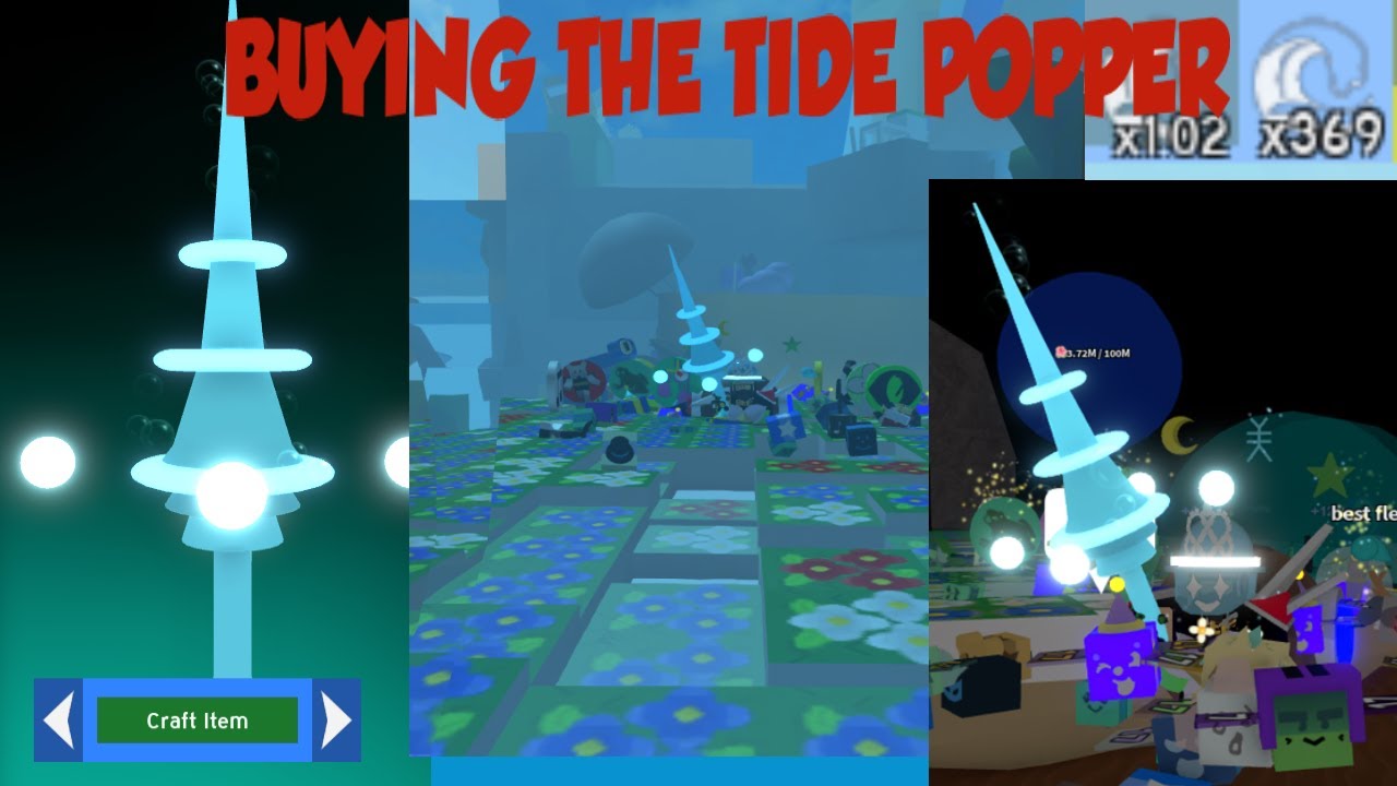 BUYING THE TIDE POPPER AND REVIEWING IT'S ABILITY IN BEE SWARM ...