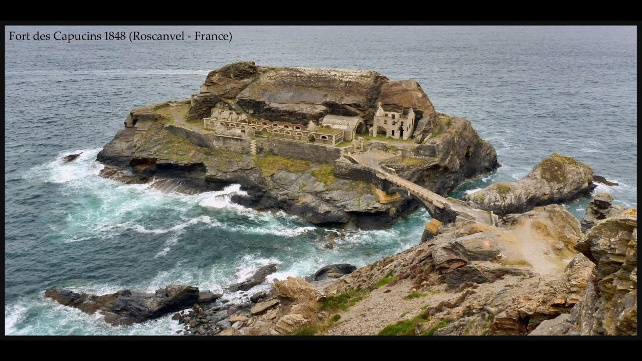 Fort des Capucins 1848 (Roscanvel - France) - YouTube