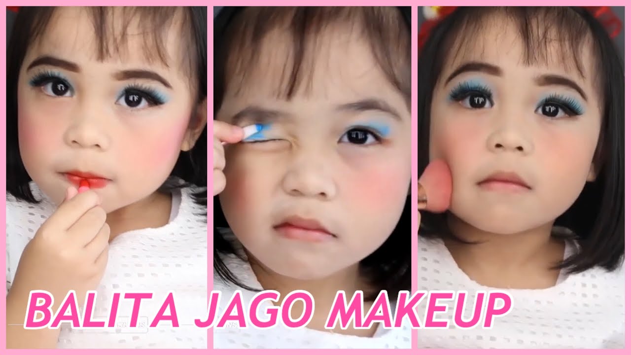 TUTORIAL MAKEUP BALITA (AMAN untuk ANAK2) ⁉️.. 😱 - YouTube
