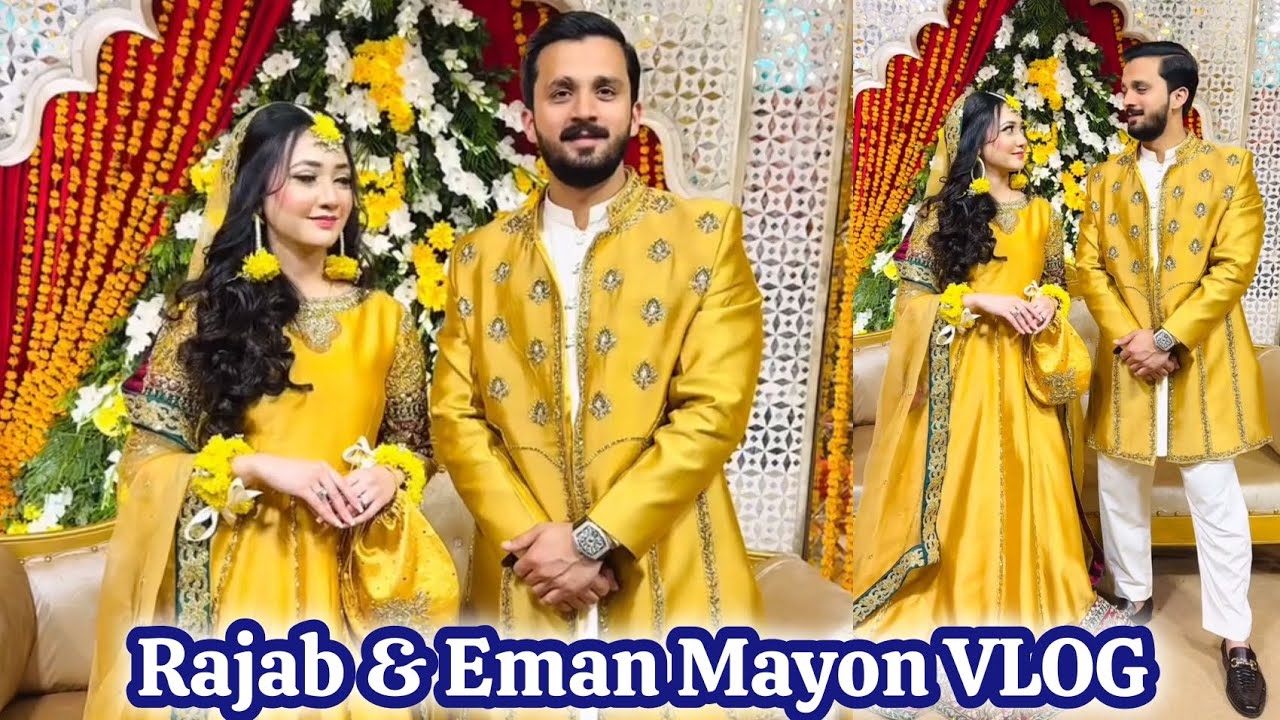 Rajab Butt & Emaan Mayon Official VLOG | Rajab Family - YouTube