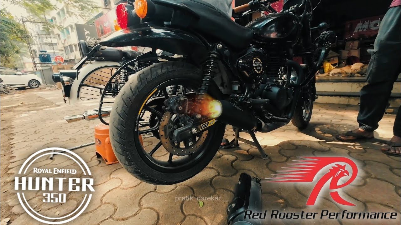 Installing Red Rooster performance for Hunter 350 | Hunter 350 Exhaust ...
