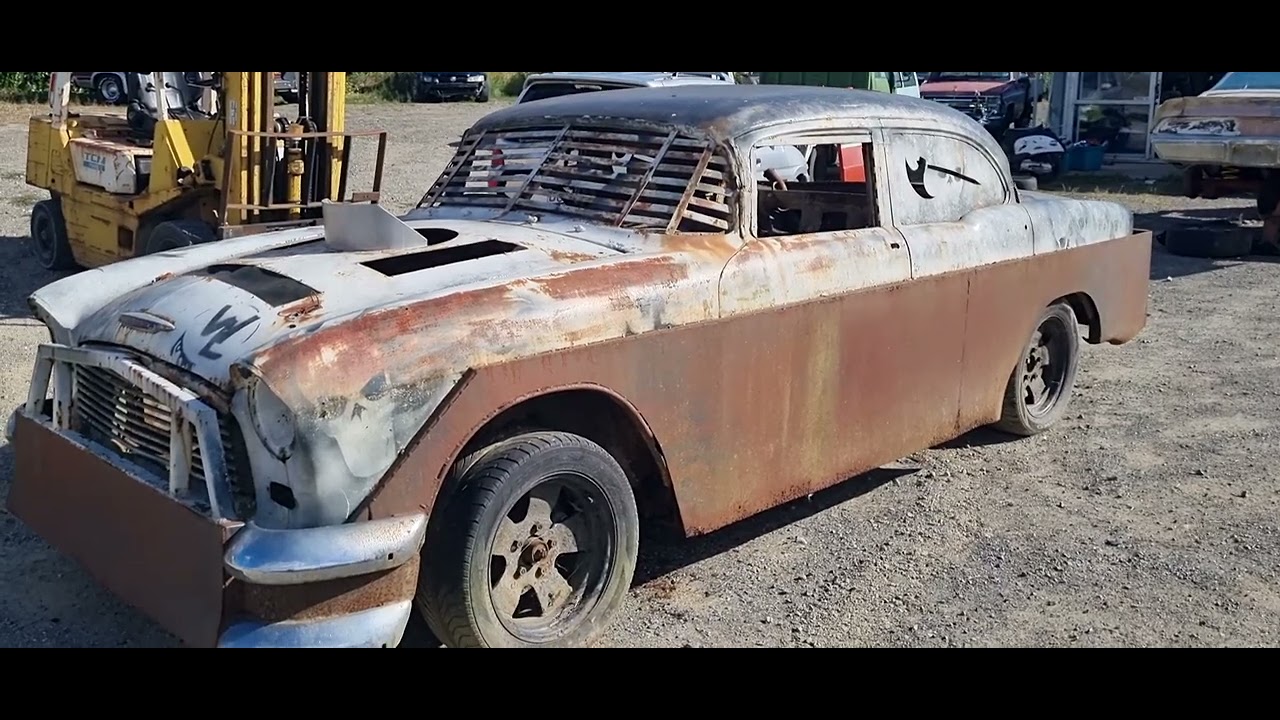 1955 Humber Hawk, mad max apocalyptic warrior! - YouTube