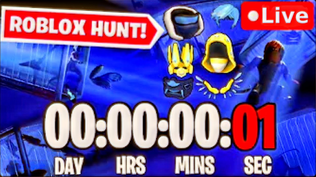 ROBLOX THE HUNT COUNTDOWN!!! 🔴8TH STREAM🔴 - YouTube
