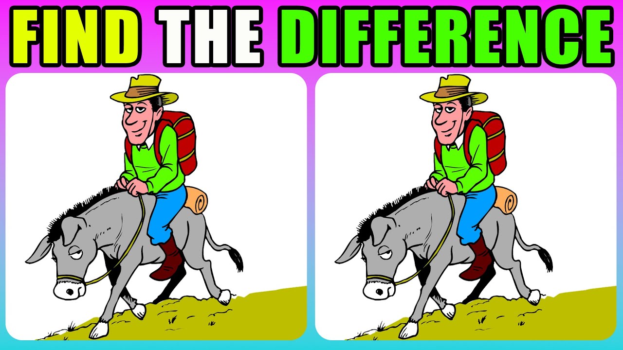 [Find Differences] Between Two Pictures | [Spot the Difference] Game ...