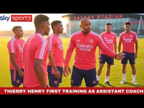 THIERRY HENRY’S EXPLOSIVE FIRST TRAINING SESSION SPARKS ARSENAL ...