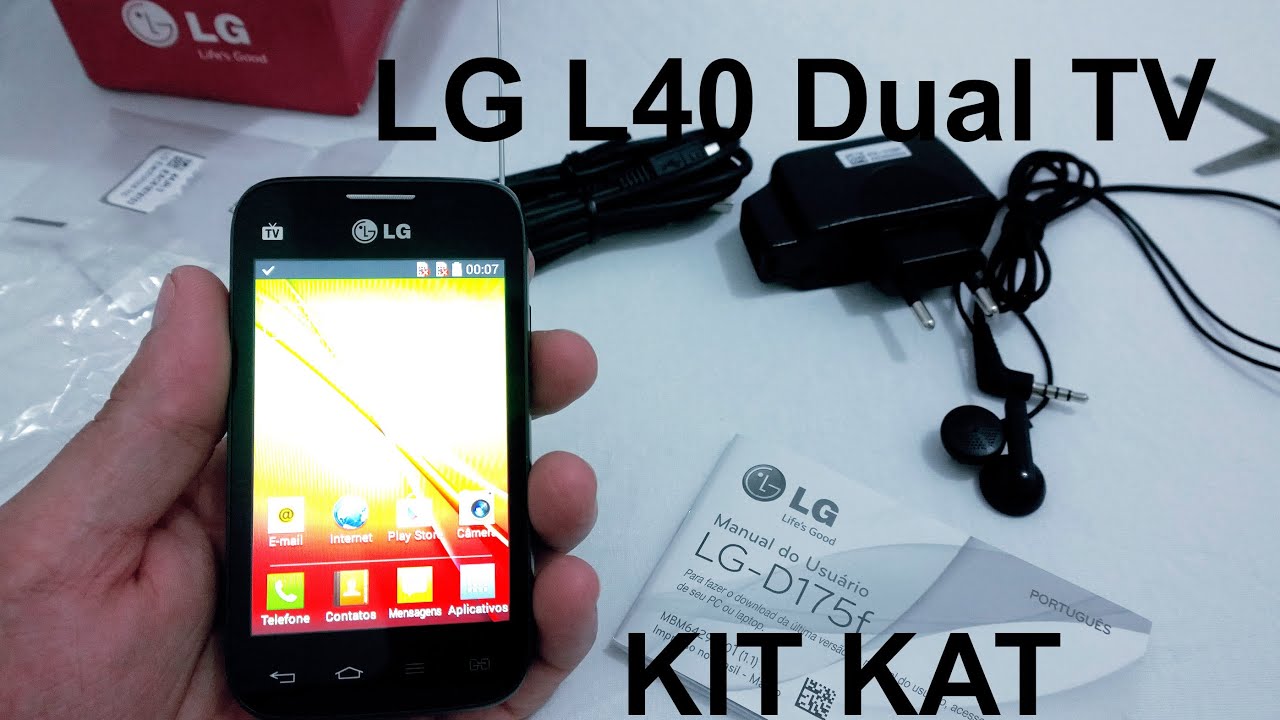 LG L40 Dual TV - O Que Vem na Caixa? [Unboxing Brasil] - YouTube