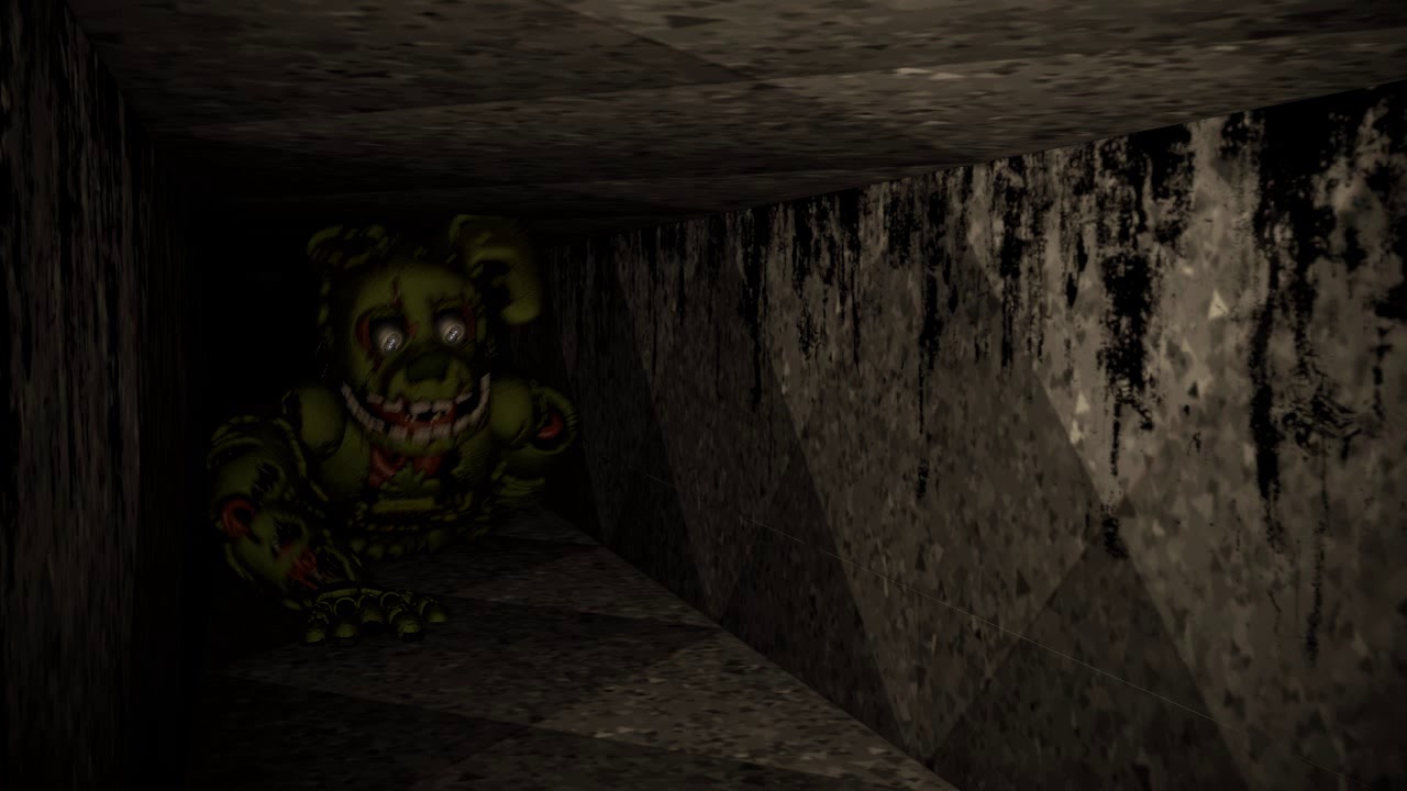 [SFM | FNaF] Springtrap crawling - YouTube