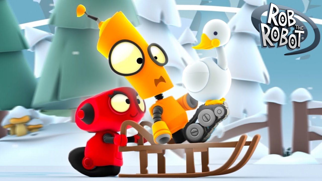 Honk If You Migrate for the Winter | Rob the Robot 2 HOURS | Rob the ...