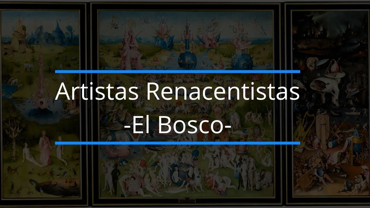 El Bosco obras y biografía del pintor renacentista #renacimiento #arte ...