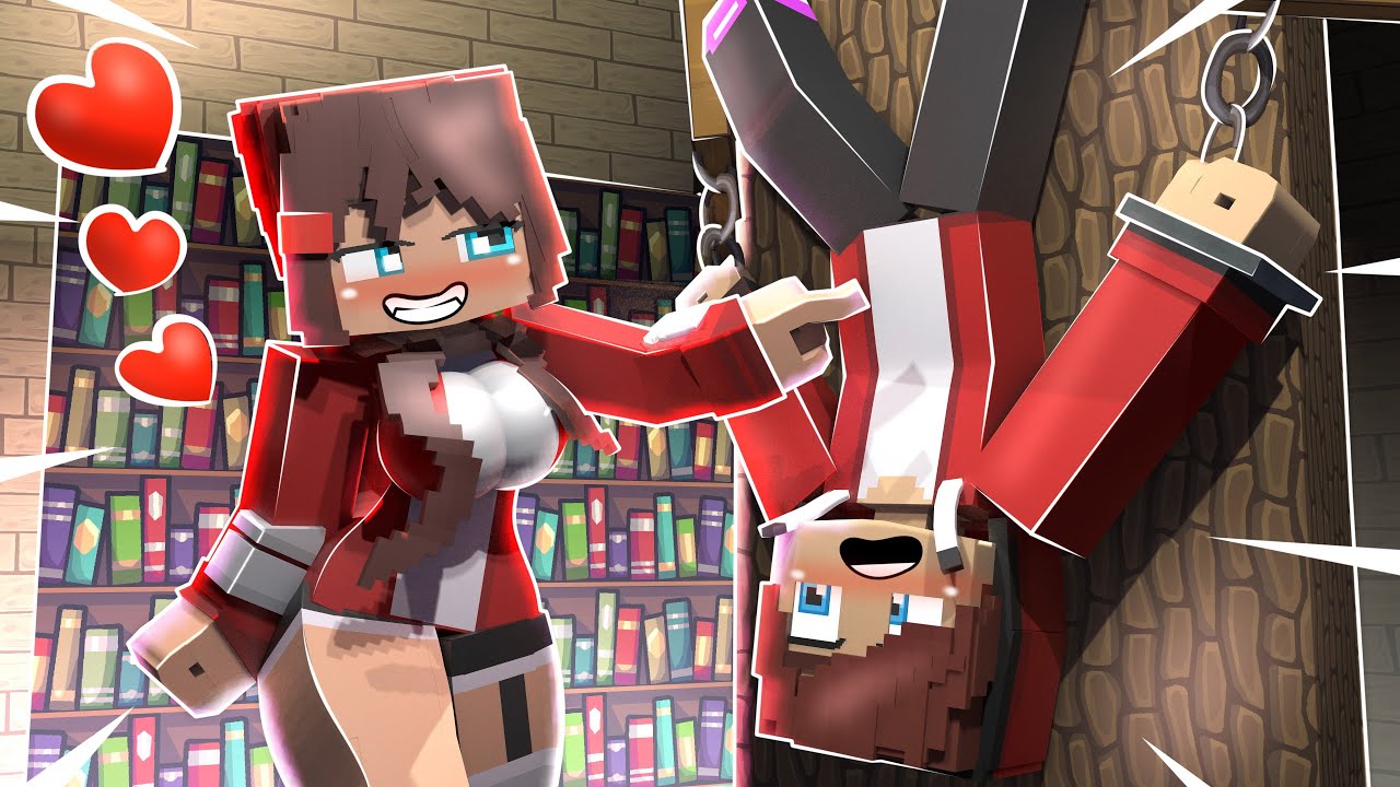 EVIL JJ's Sister LOVE CURSE - Maizen Minecraft Animation - YouTube