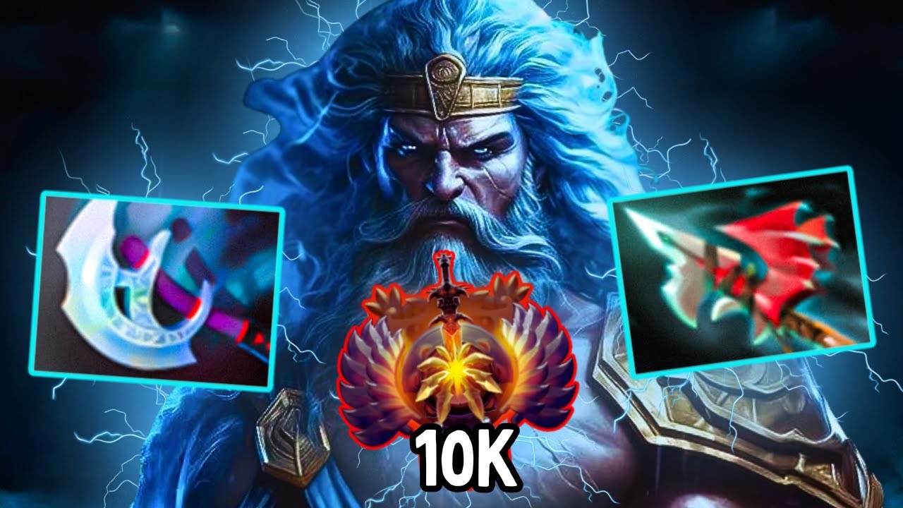 OMG Zeus Right Click Divine Rappier Immortal 10K MMR🔥1000GPM 29Kills ...