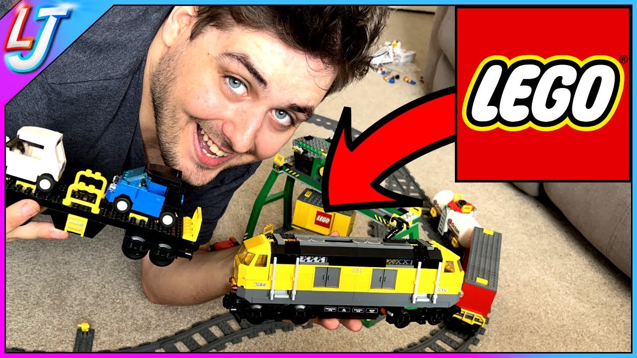 My FIRST Lego Train Set! - YouTube