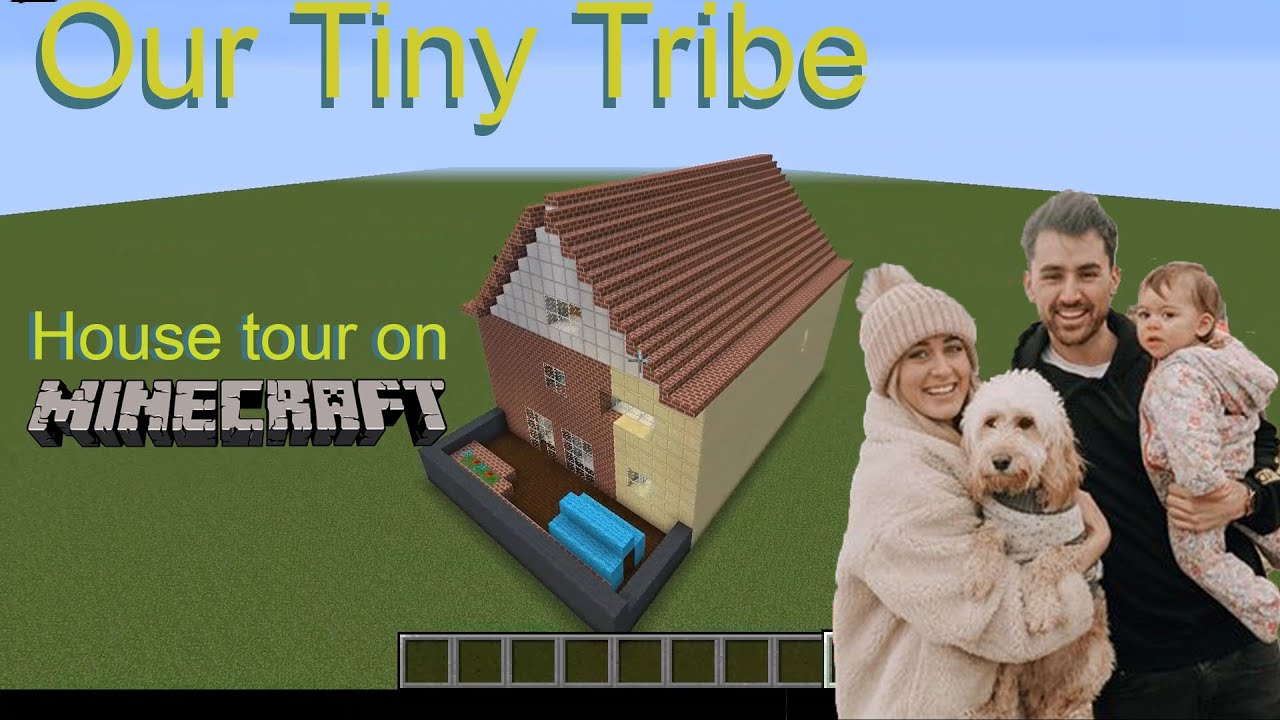 BUILDING YOUTUBERS HOUSES IN MINECRAFT! [OUR TINY TRIBE] - YouTube