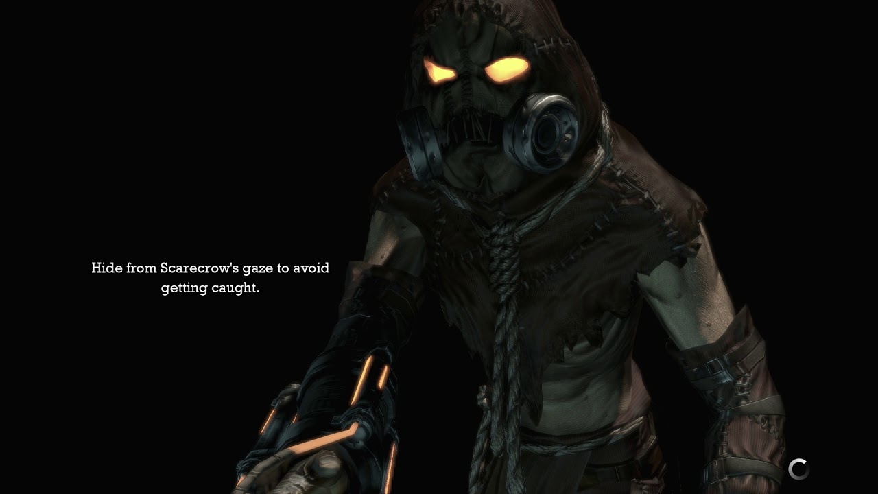 Batman Arkham Asylum Scarecrow Death Taunts - YouTube