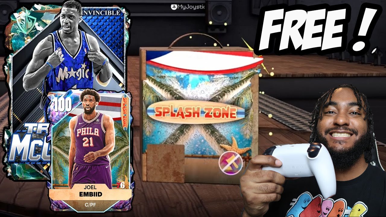 OPENING FREE SPLASH ZONE 10 PACK BOX ! NBA 2K25 MYTEAM - YouTube