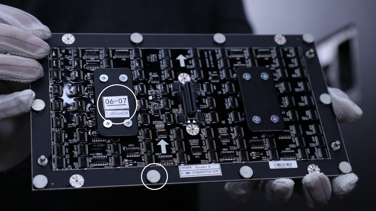 Video Calibre AIO LED Display Installation - YouTube