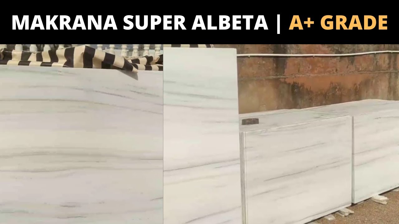 PREMIUM MILKY WHITE SUPER ALBETA MARBLE | A+(GRADE ) | ALBETA WHITE ...