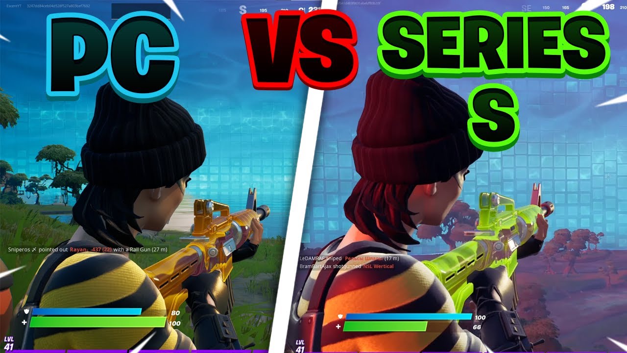 *NEW* PC Graphics VS Next Gen! (Xbox Series S) - Fortnite Battle Royale ...