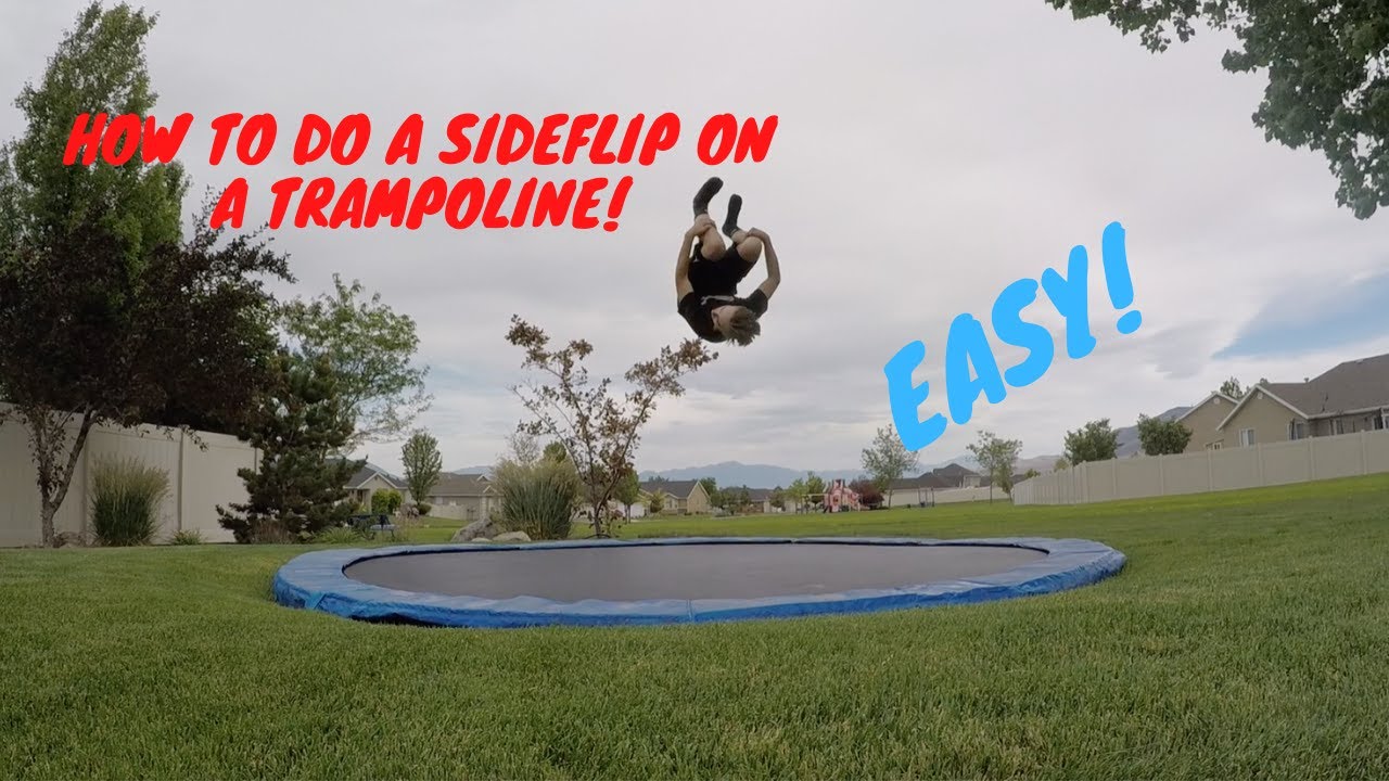 How to do a Side flip EASY/SIMPLE/FAST! - YouTube