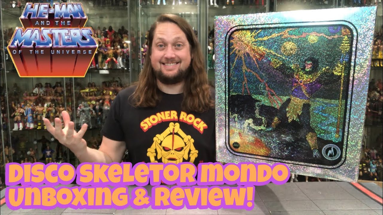 Disco Skeletor Mondo Masters of the Universe Unboxing & Review! - YouTube