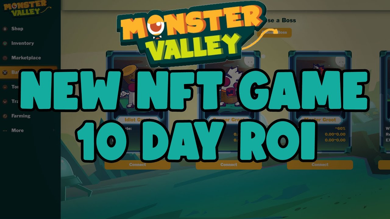 MONSTER VALLEY NEW NFT GAME - LEARN HOW TO BUY, HATCH AND PLAY - YouTube